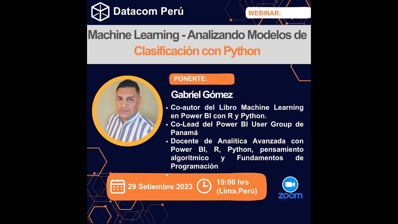 Webinar: "Machine Learning - Analizando Modelos de Clasificación con ...