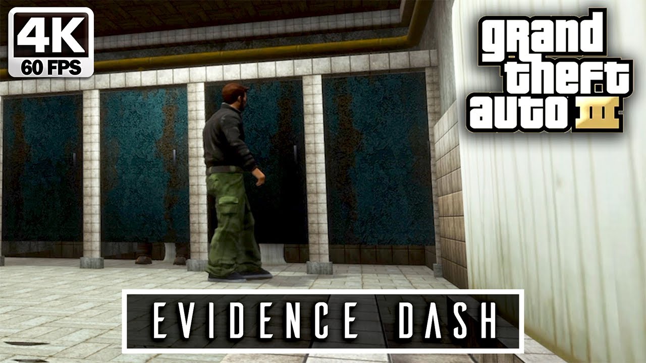 GTA 3 - Full Game Walkthrough in 4K - Evidence Dash - YouTube