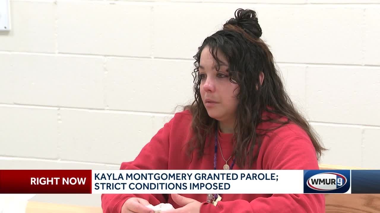 Strict conditions imposed as Kayla Montgomery granted parole - YouTube
