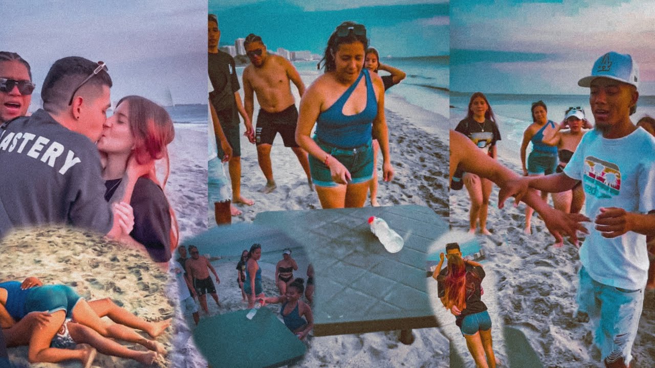 🤪 🤪 Crazy kissing challenge with a beautiful girls beside the sea - YouTube