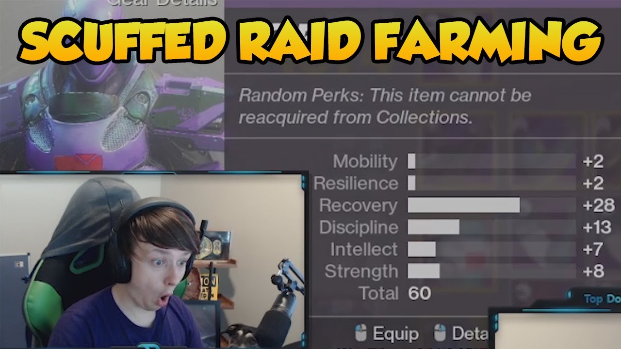 SCUFFED GOD ROLL RAID FARMING - YouTube