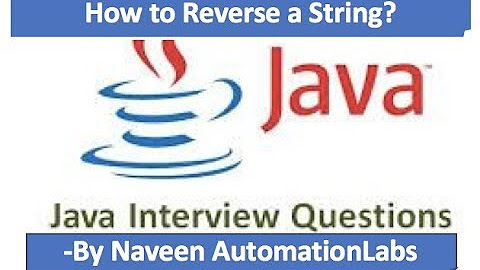 Java Interview Questions - By Naveen AutomationLabs - YouTube