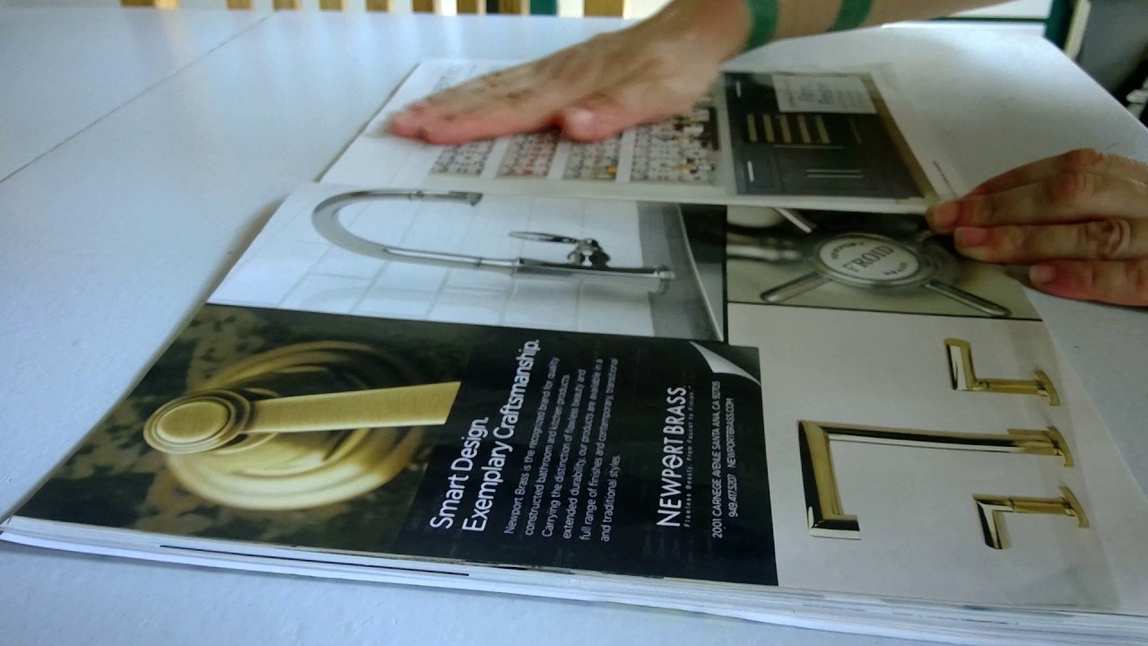 Sticky fingers magazine page flipping. - YouTube