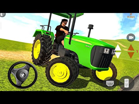 Off road farming tractor driving game indian tractor driving simulator ...
