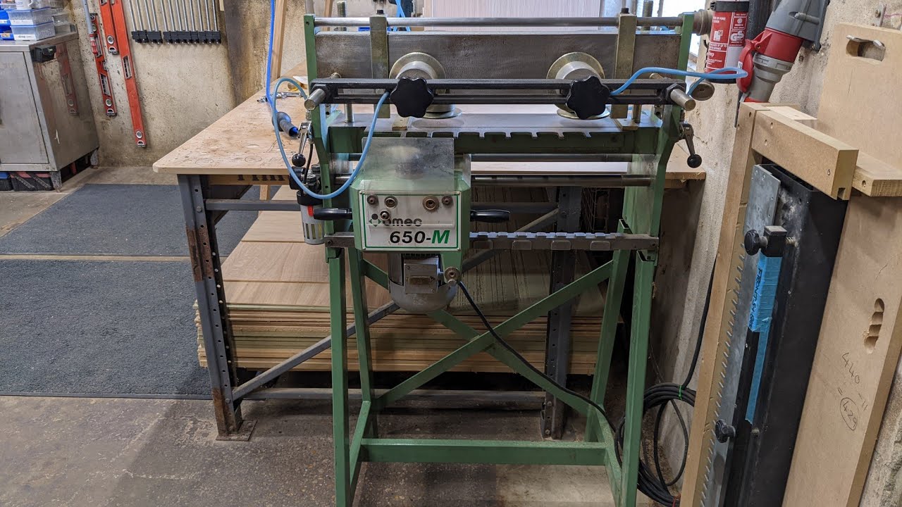 Cool new machine for the workshop Omec 650-m dovetailer / dovetail ...