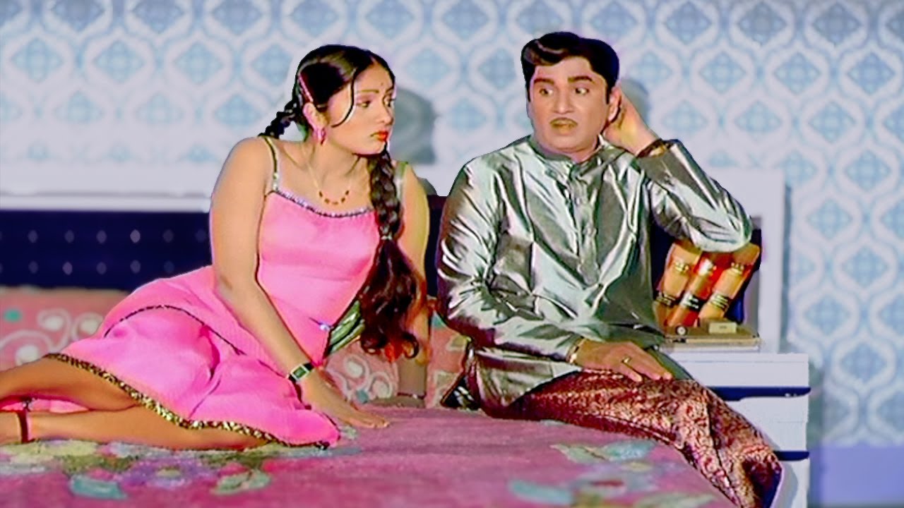ANR, Radha, Jaggaiah, Gollapudi Family Drama Full HD Part - 1 ...