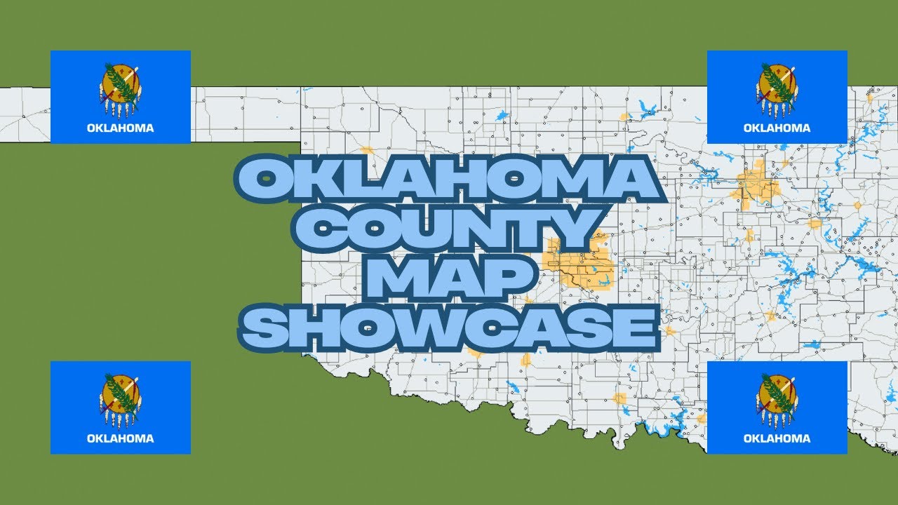 I Built A Oklahoma County Map In Minecraft (Showcase) - YouTube