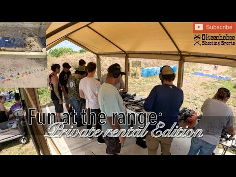 Fun at the range: Private rental Edition - YouTube