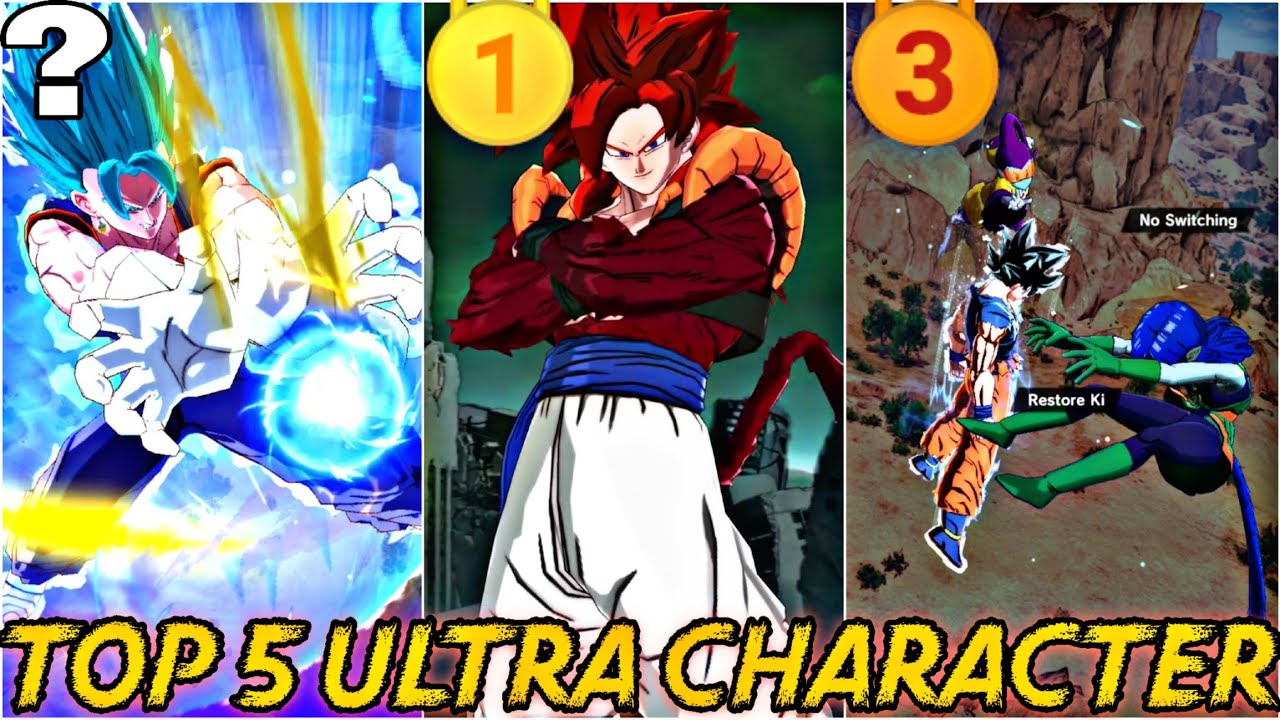 TOP 5 ULTRA CHARACTER 🔥 IN DRAGON BALL LEGENDS - YouTube