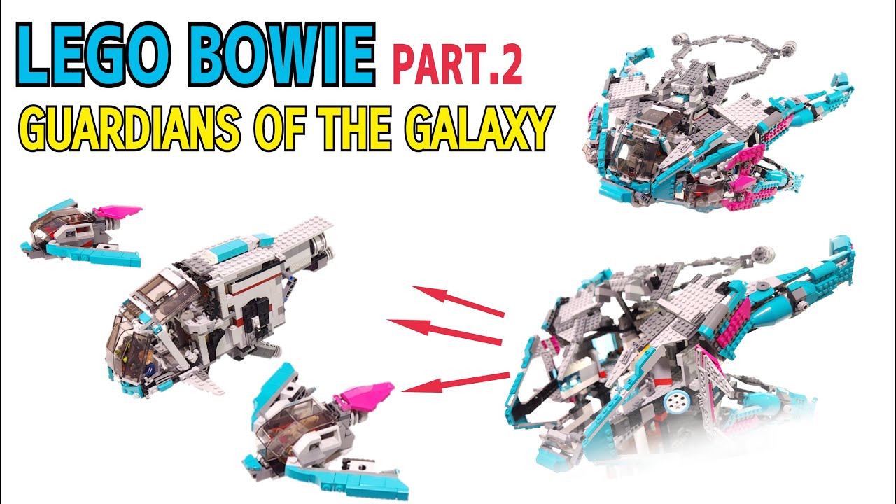 LEGO 76255 Ultimate Bowie Ship 2 from Guardians of the Galaxy vol.3 MOC ...