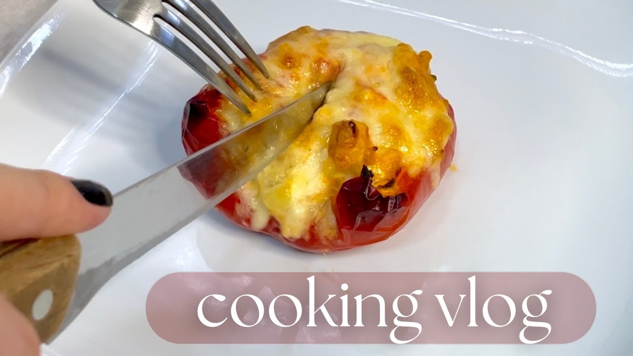 Cooking STUFFED PEPPERS that Princess Diana loved | Recipe - YouTube