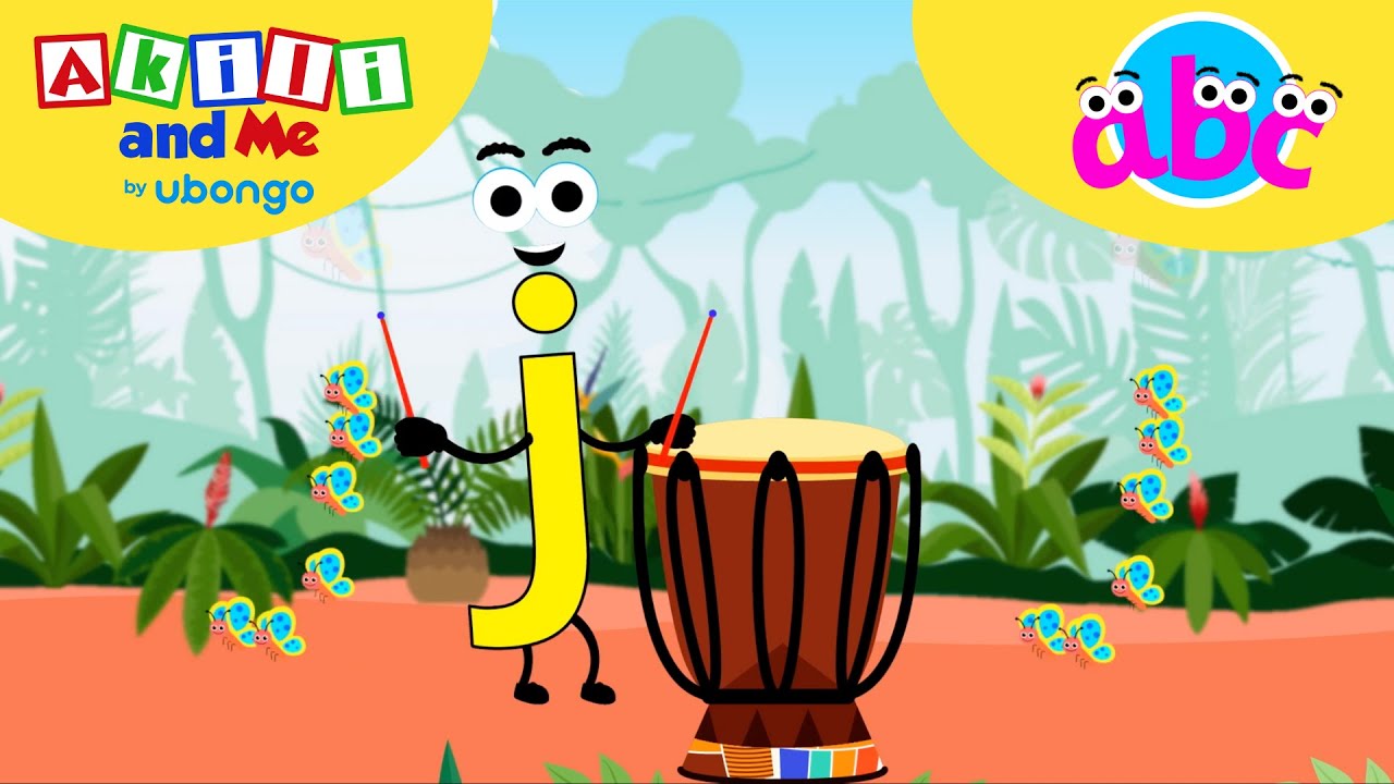 Letter J in the Jungle | The Alphabet in Magical Lands | ABC Learning ...