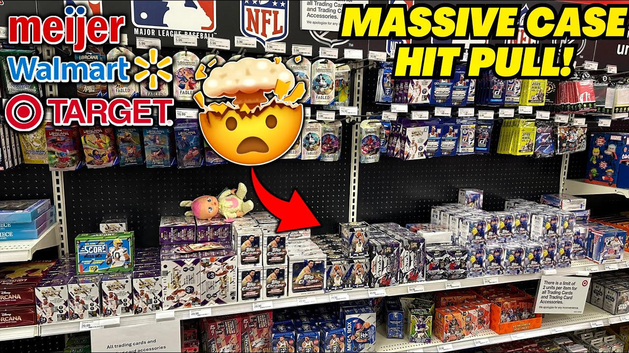 *WE HIT THE JACKPOT ON THIS SPORTS CARD HUNTING TRIP!🤯 + GIVEAWAY ...