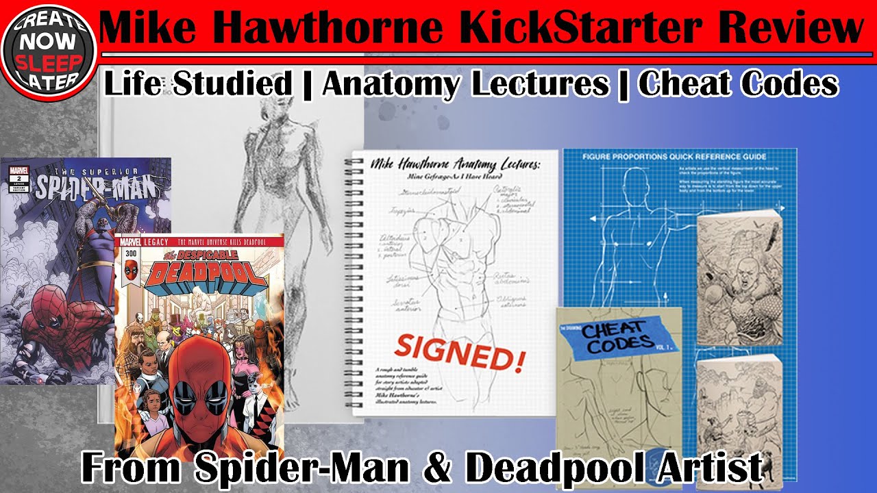 Mike Hawthorne How To Draw - Life Studied | Anatomy Lectures | Cheat ...