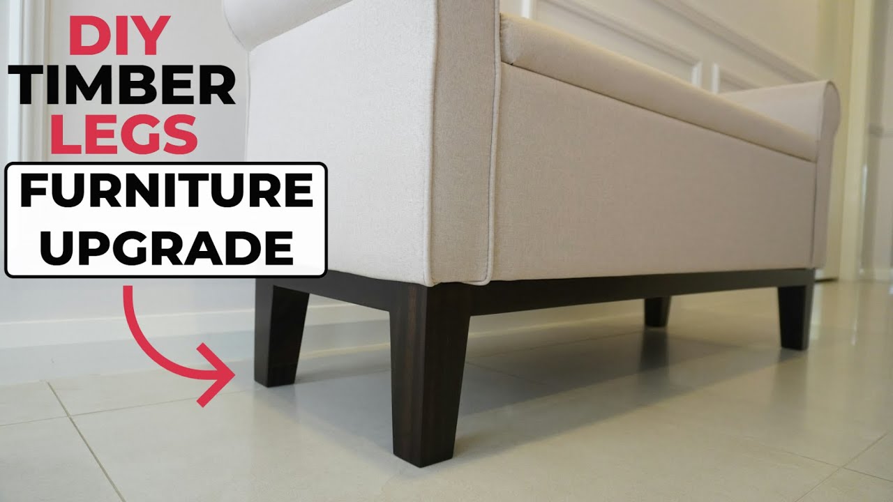 How to Make Tapered Timber Legs — Simple Upgrade That Transforms ...