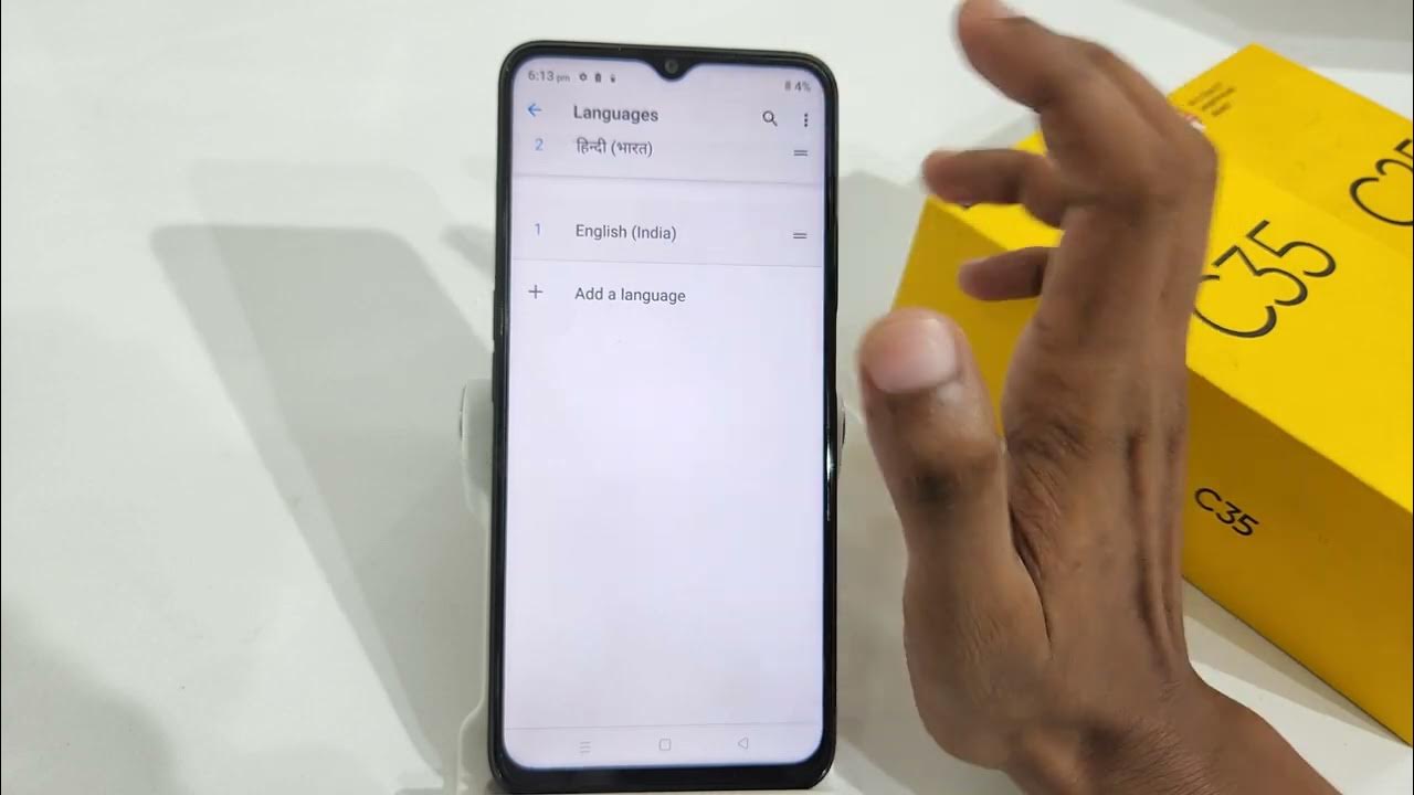 How To Change Language English To Hindi In Realme C33 Realme C33 Me how-to-change-language-english-to-hindi-in-realme-c33-realme-c33-me