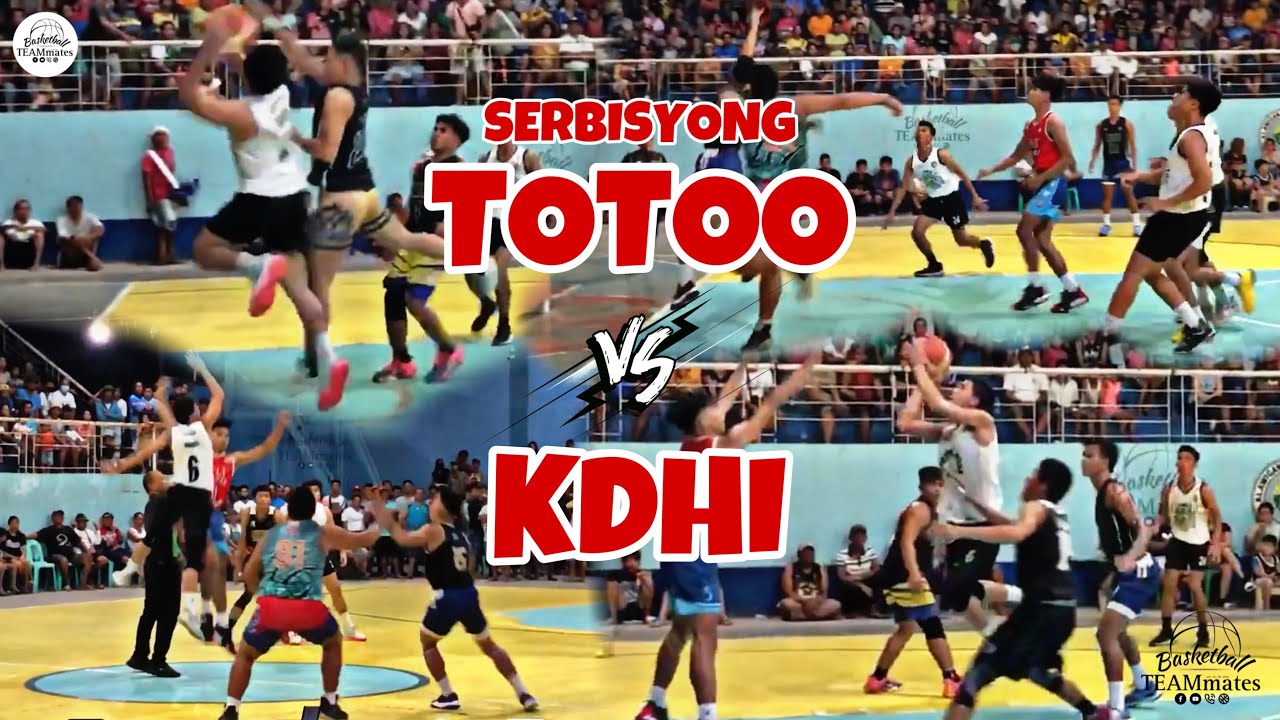 KDHI VS SERBISYONG TOTOO | “OPEN-BASKETBALL LEAGUE” PRESIDENT ROXAS ...
