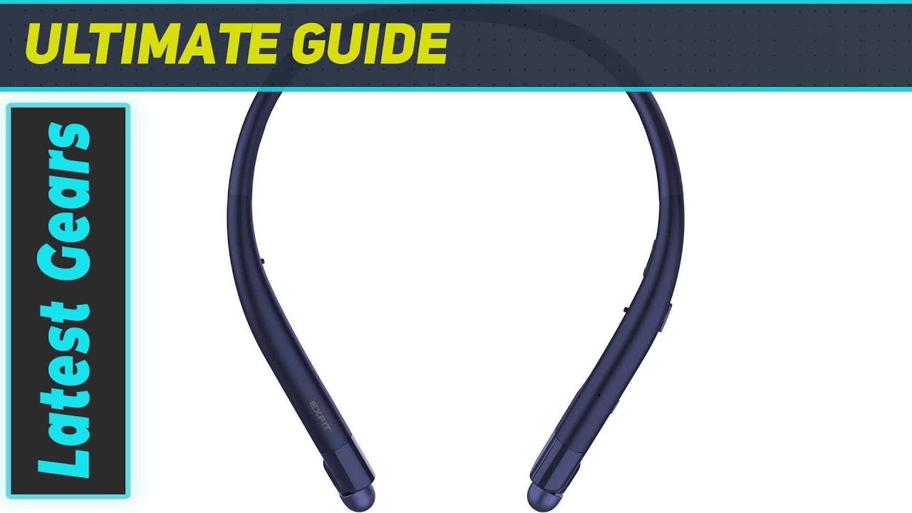 Immersive Audio Freedom: EXFIT BCS-700 Pro Bluetooth Neckband ...