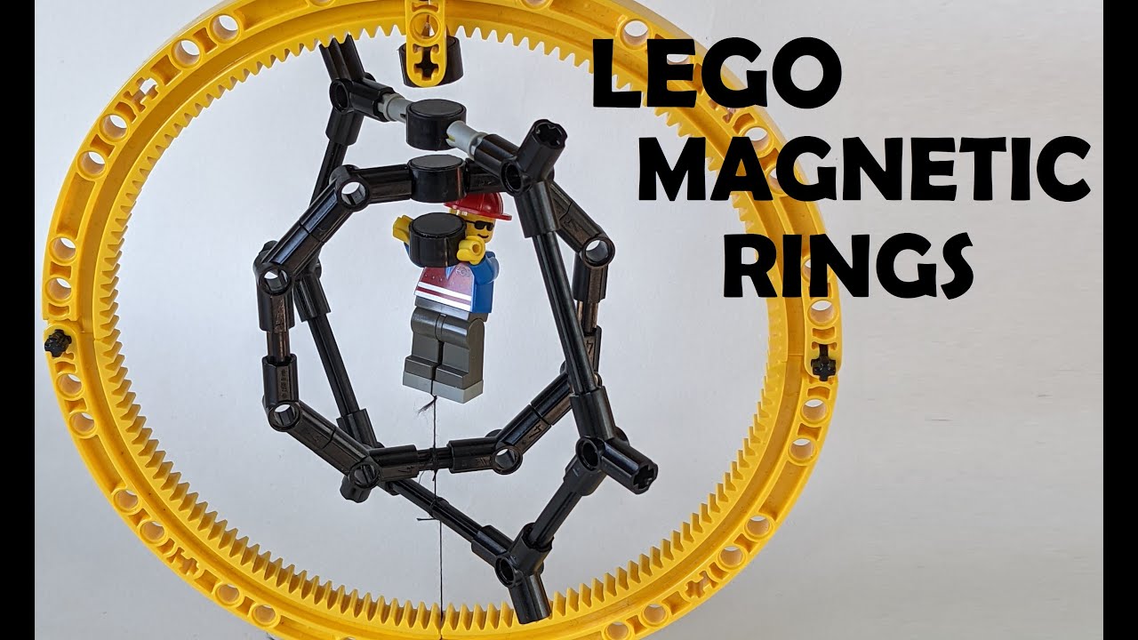 lego magnetic rings - YouTube