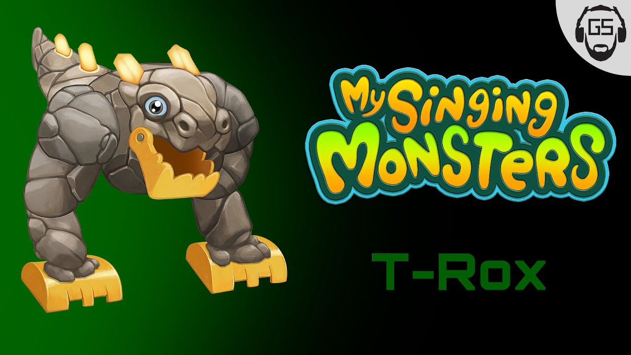 T-Rox (Sound and Animation) on Plant Island | My Singing Monsters - YouTube