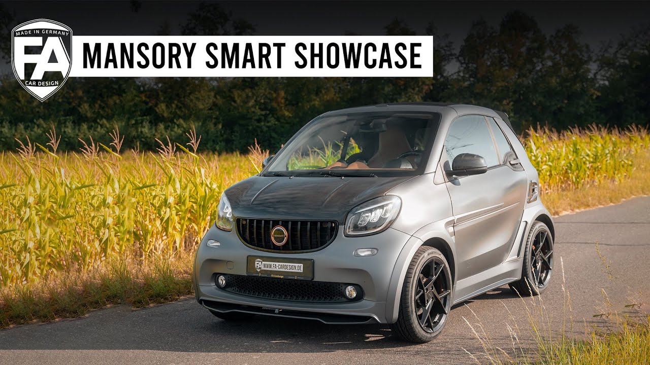 FA-DESIGN | MANSORY Smart 453 Cabrio – Widebody, Carbon & 17” YN.5 ...