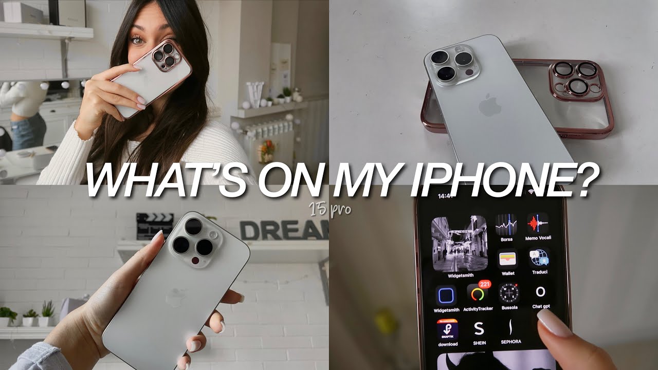 What's on my iphone 15 PRO | Virginia - YouTube