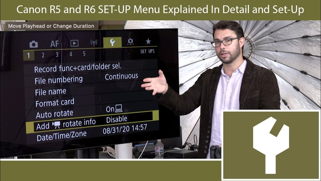 Canon R5 & Canon R6 SET UP Menu Explained In Detail and Best Settings ...