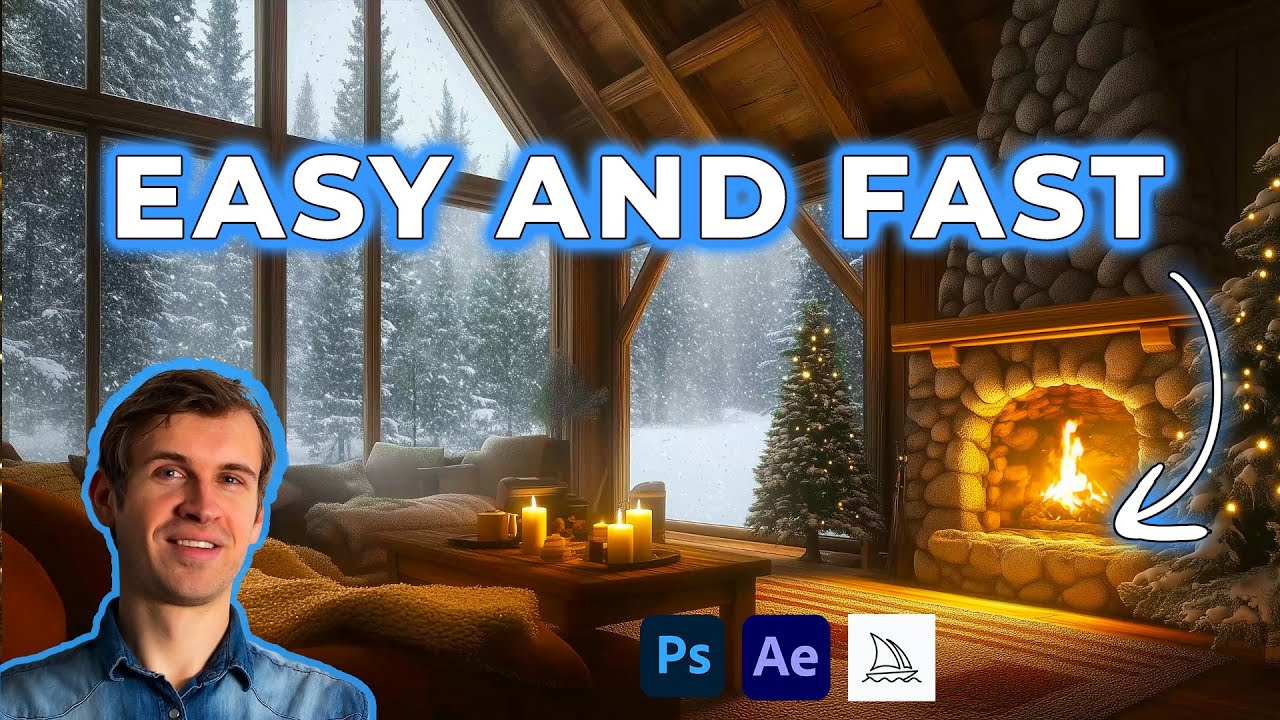 How to create Cozy and Relaxing Ambience Video | EASY and FAST - YouTube