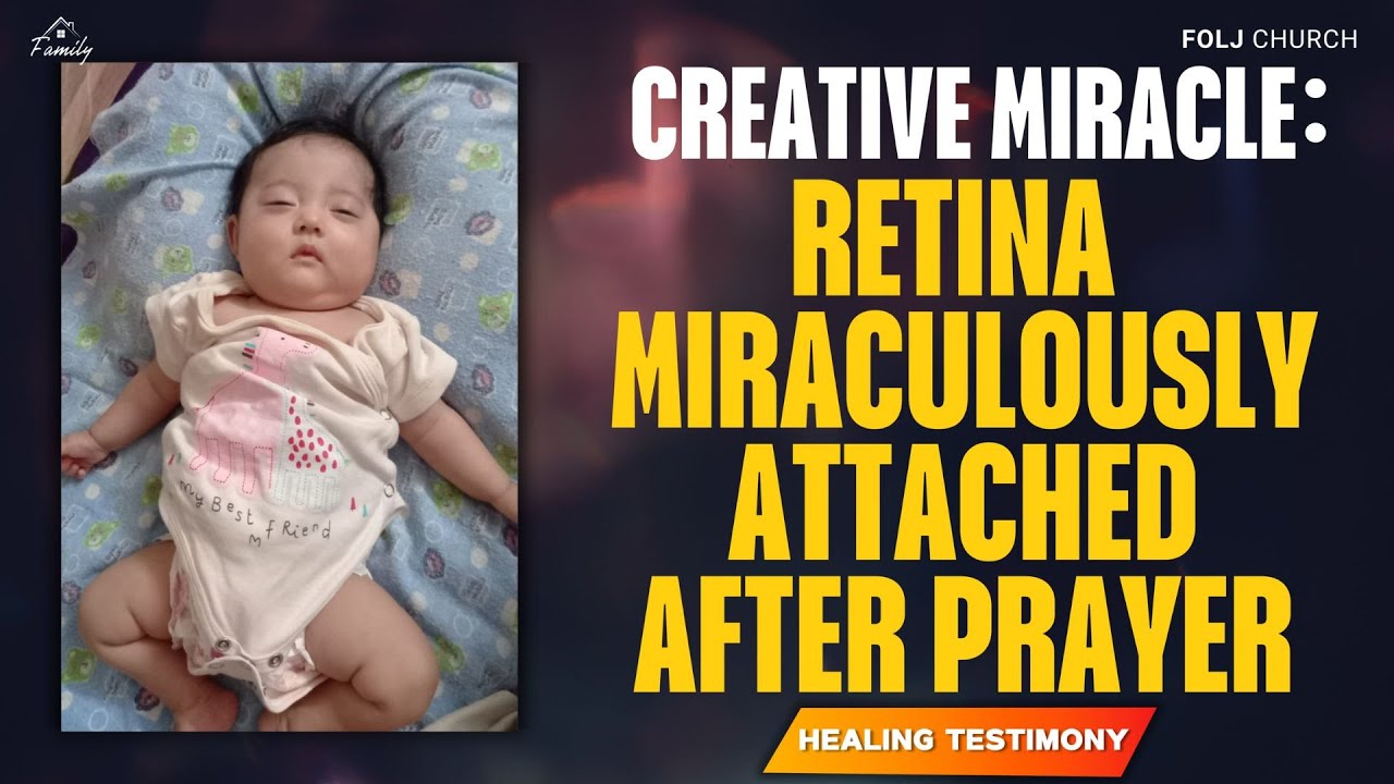 Creative Miracle: Retina miraculously attached after prayer | Healing ...