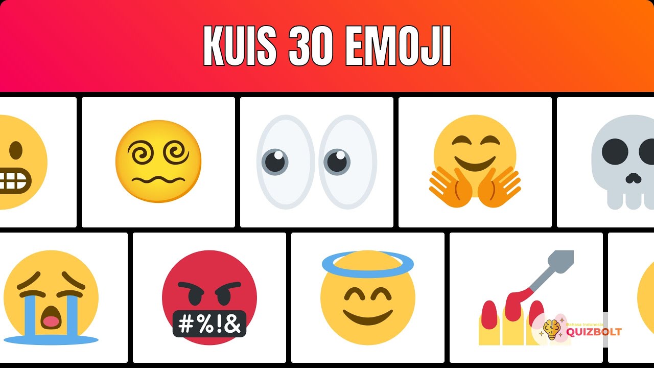 Jelaskan Tantangan Emoji: Uji Pemahaman Arti dan Penggunaan Emoji - YouTube