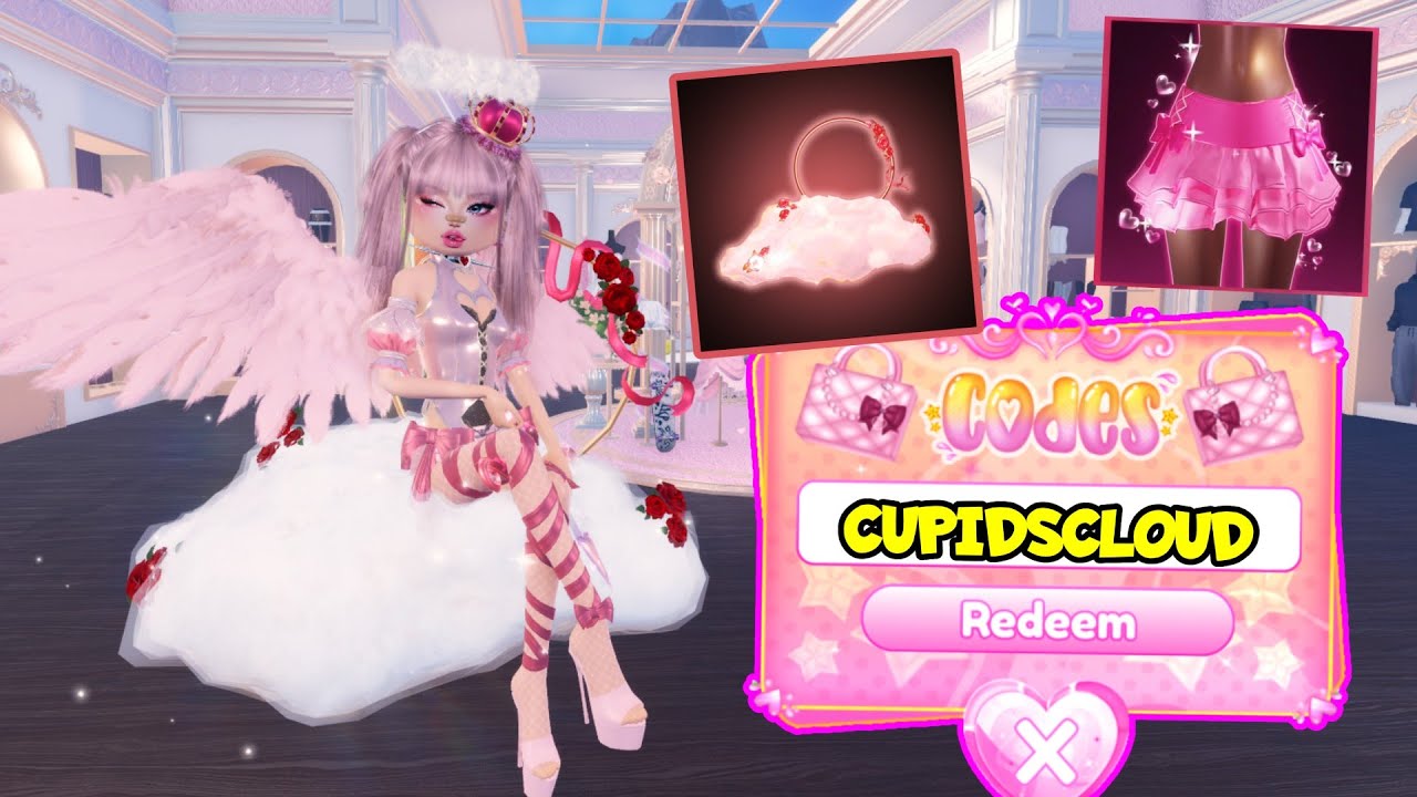 YA DISPONIBLES! DOS NUEVOS CODIGOS *ELLA Y CUPIDSCLOUD* en DRESS TO ...