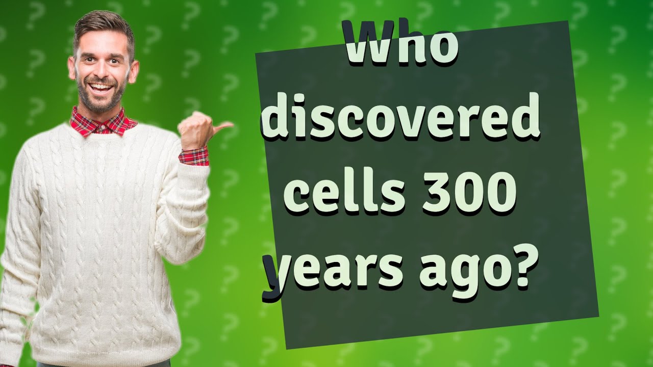 Who discovered cells 300 years ago? - YouTube