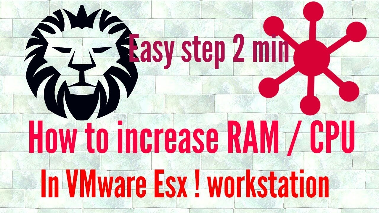 How To Increase RAM Memory And CPU Of Linux Server Vmware Workstation Vsphere ESX YouTube how-to-increase-ram-memory-and-cpu-of-linux-server-vmware-workstation-vsphere-esx-youtube
