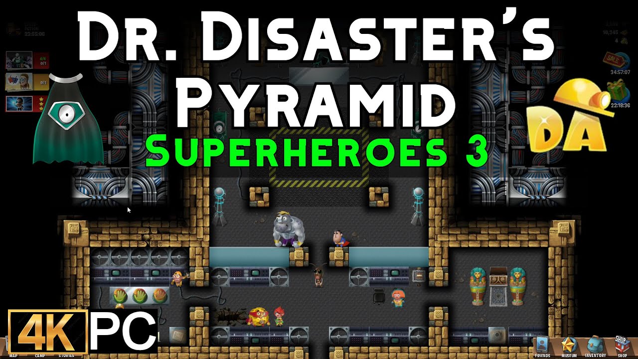 Dr. Disaster’s Pyramid | Superheroes 3 #1 (PC) | Diggy's Adventure ...