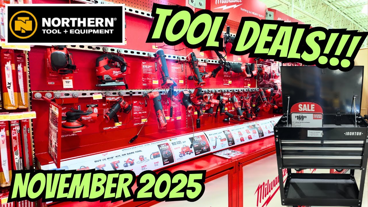 TOP Northern Tool Deals For November You Need To See! - YouTube