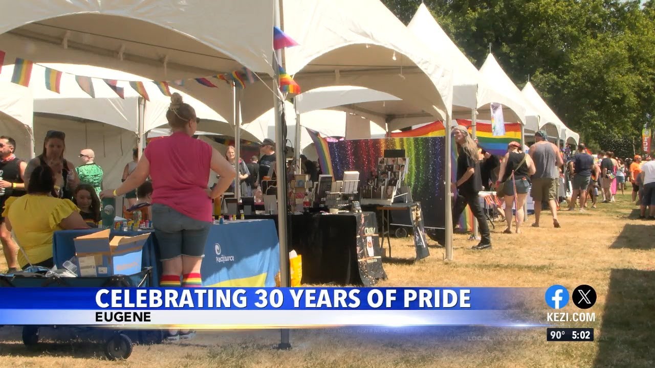 Celebrating 30 years of Pride in Eugene - YouTube