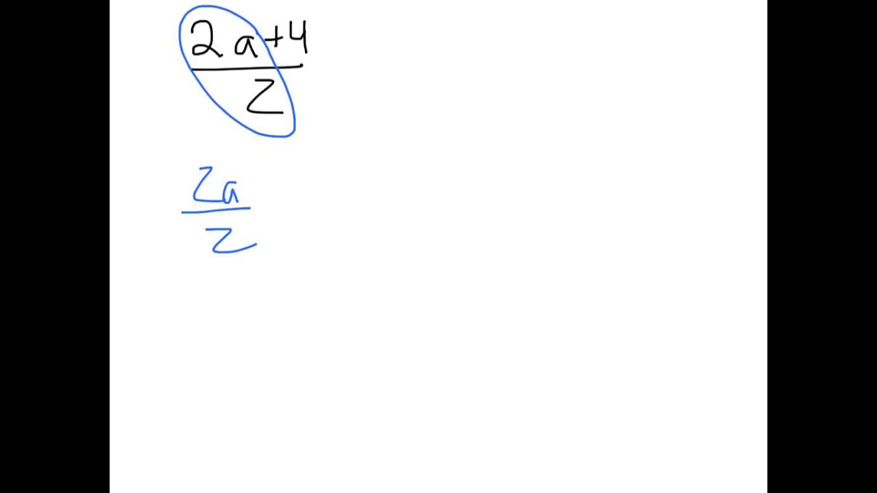 Dividing terms (heart method) - YouTube