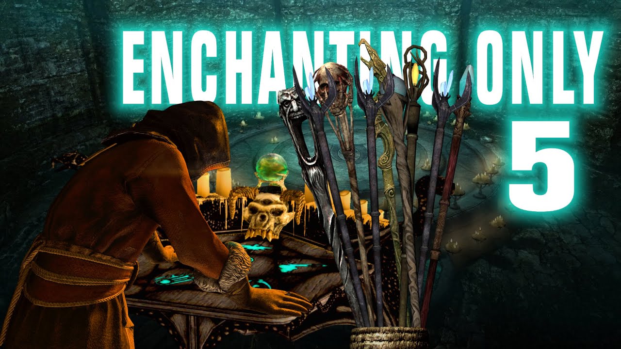 ENCHANTING only - 5 - The Atronach Forge - a one skill challenge run ...