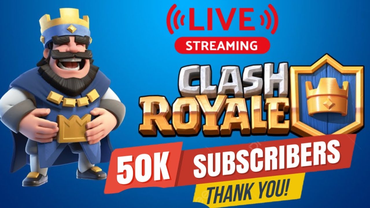 English Clash Royale : 👍 Good stream | Playing Solo | Streaming with ...