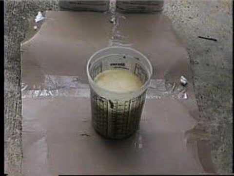 Fiberlay Fiberfoam 4oz Expansion Test - YouTube