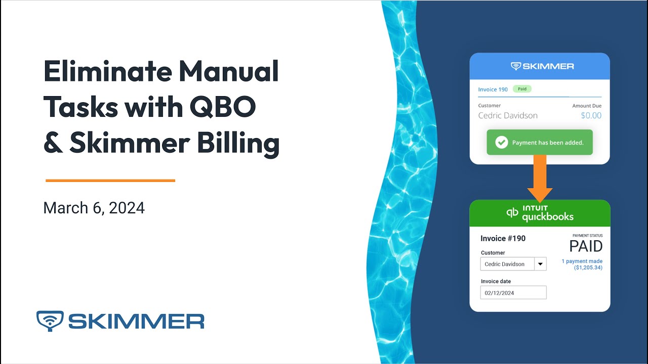 Eliminate Manual Tasks with QBO & Skimmer Billing - YouTube