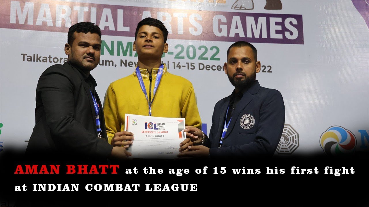 Aman Bhatt won his first fight at the age of 15 || mutant mma dehradun ...