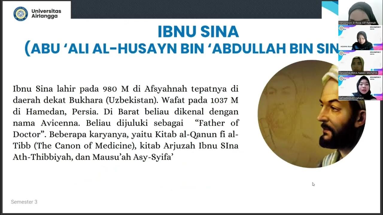 Video presentasi kelompok 1 mata kuliah Agama Islam kelas IKM 3A ...