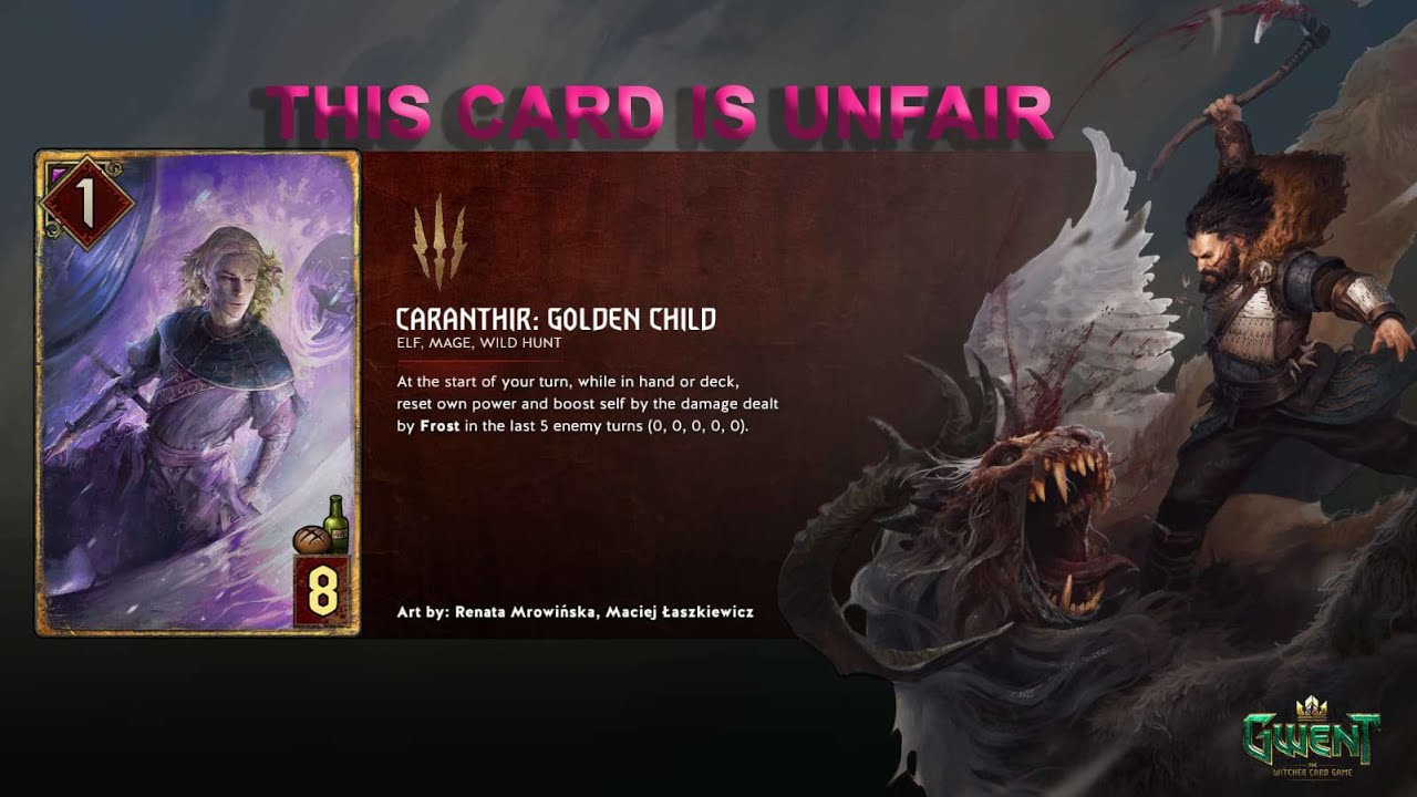 Gwent: Rise of Caranthir Golden Child - YouTube
