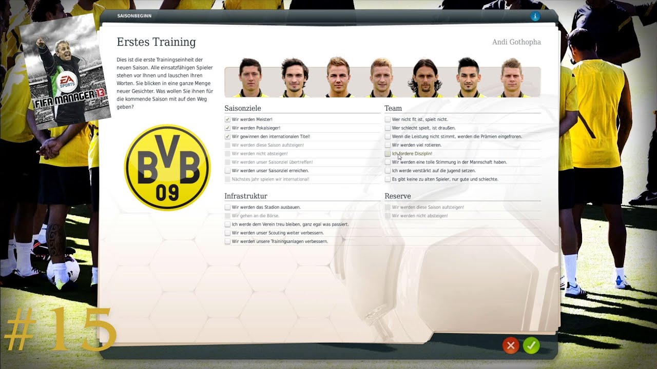 Nostalgie | Fifa Manager 13 | Borussia Dortmund #15 - YouTube