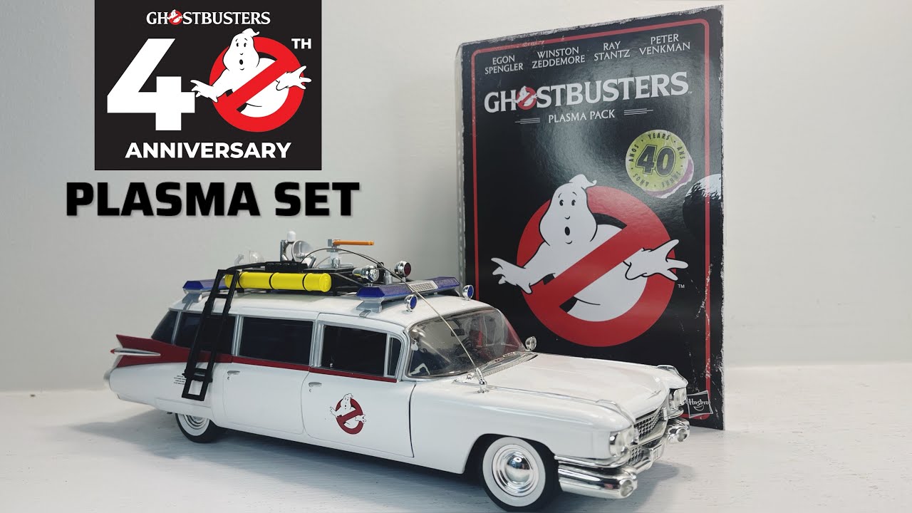 Ghostbusters Plasma Pack 40th Anniversary O-ring Action Figures UNBOX ...