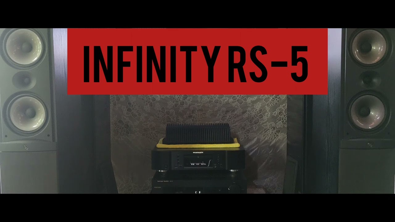 Infinity RS-5 Speakers - YouTube