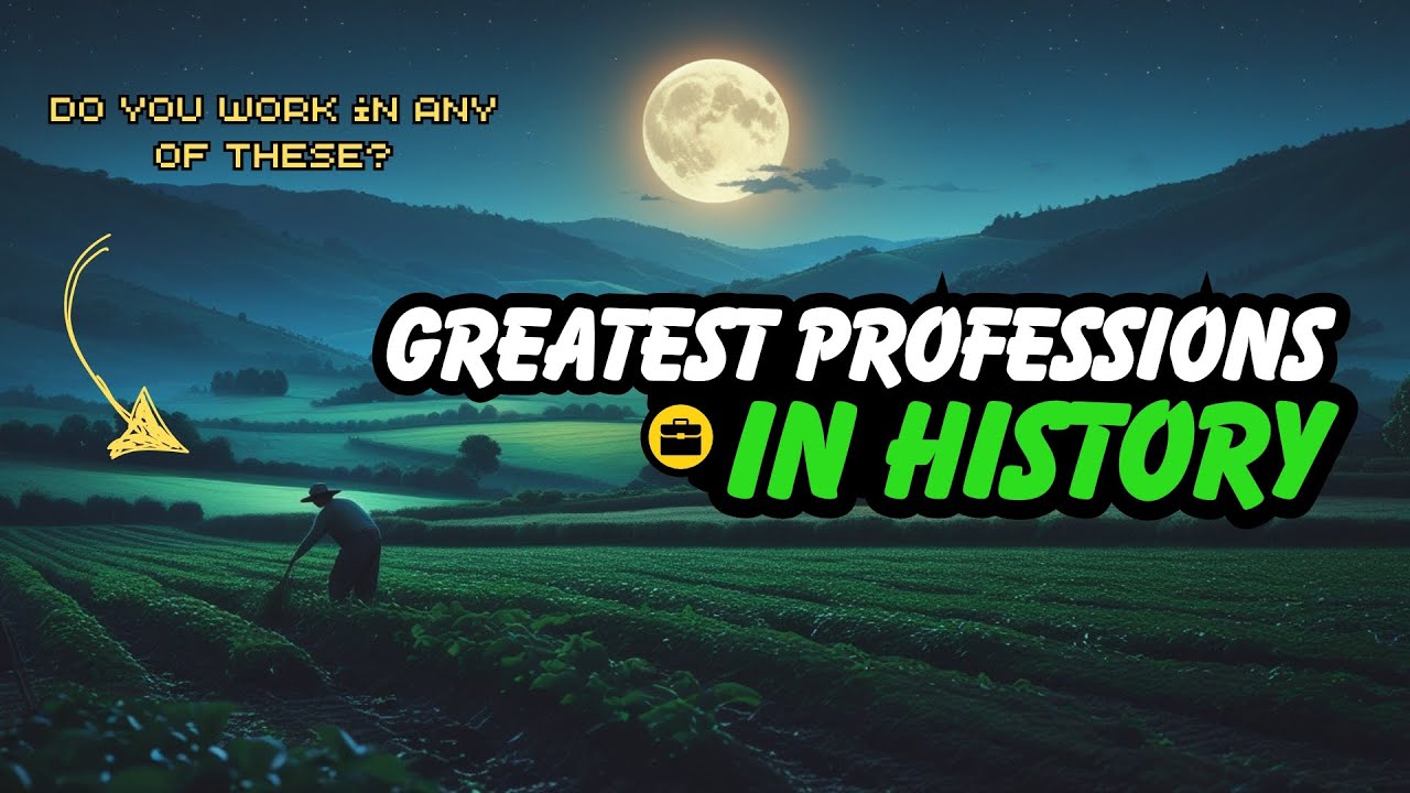 The professions that employed the most people in history! - YouTube
