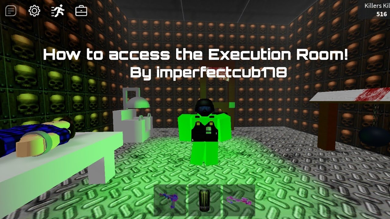 How to access the Execution Room in Survive and Kill The Killers - YouTube