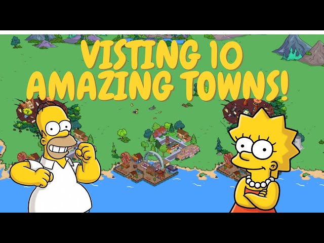 Simpson Tapped Out Towns Awesome